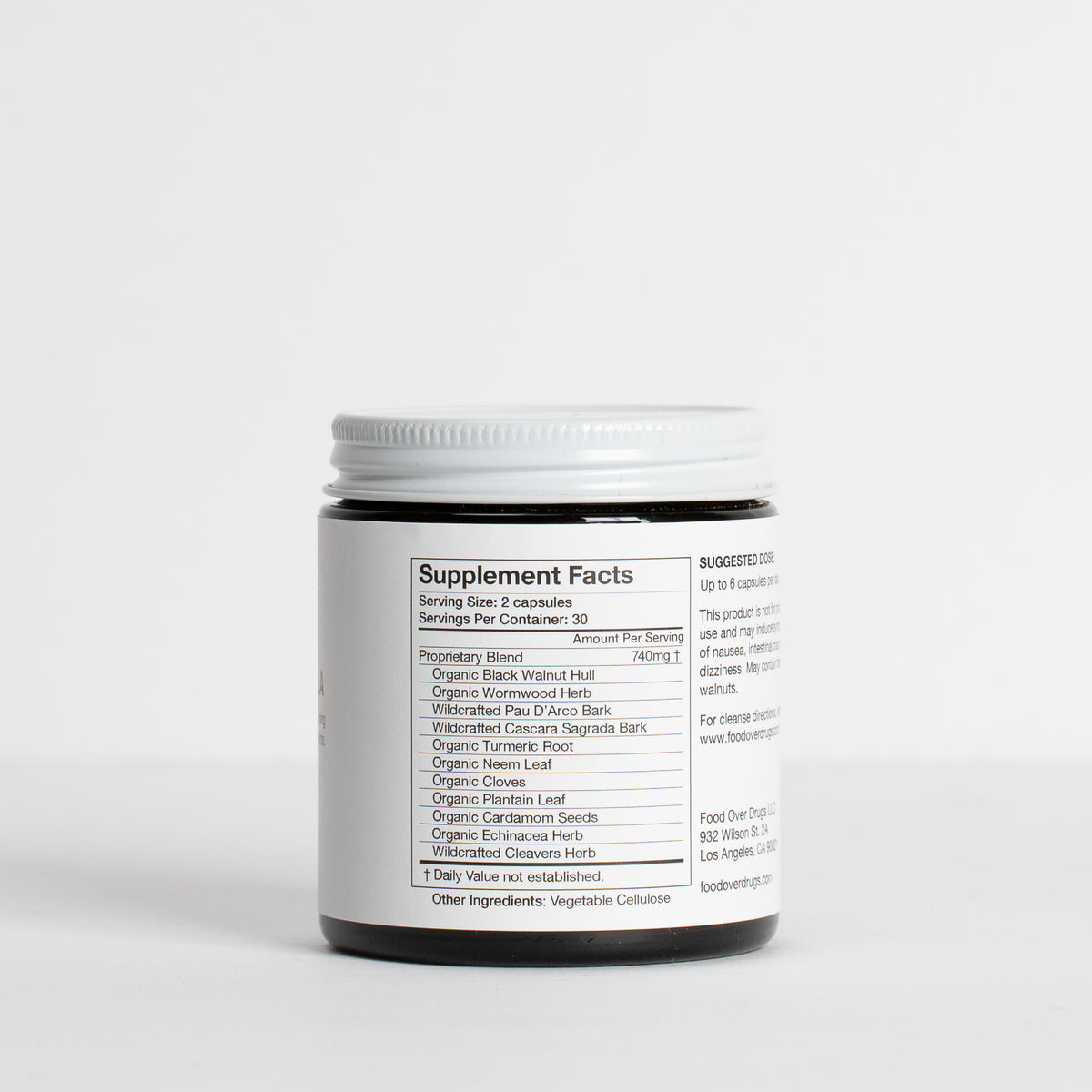 Food Over Drugs - Parasite Formula